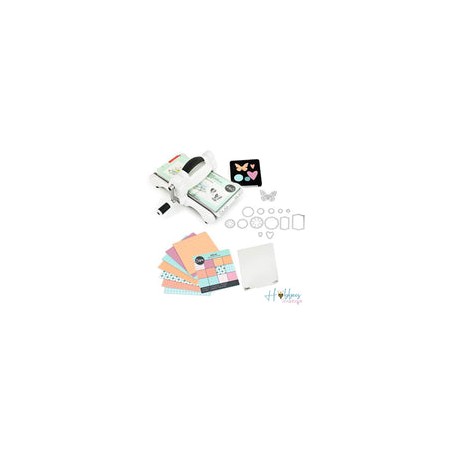 Big Shot Starter Kit White & Gray Machine / Big Shot Kit Inicial