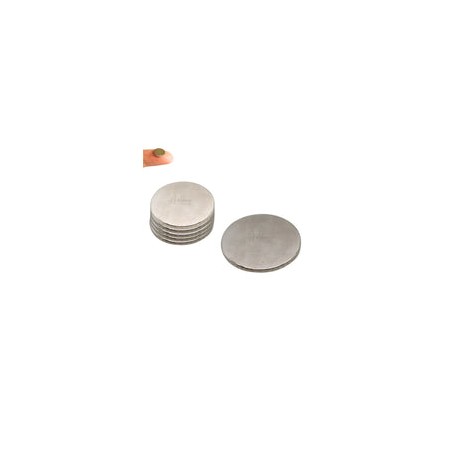 5 Imanes de Neodimio Planos Redondos Ultra Fuertes 15 x 2 mm
